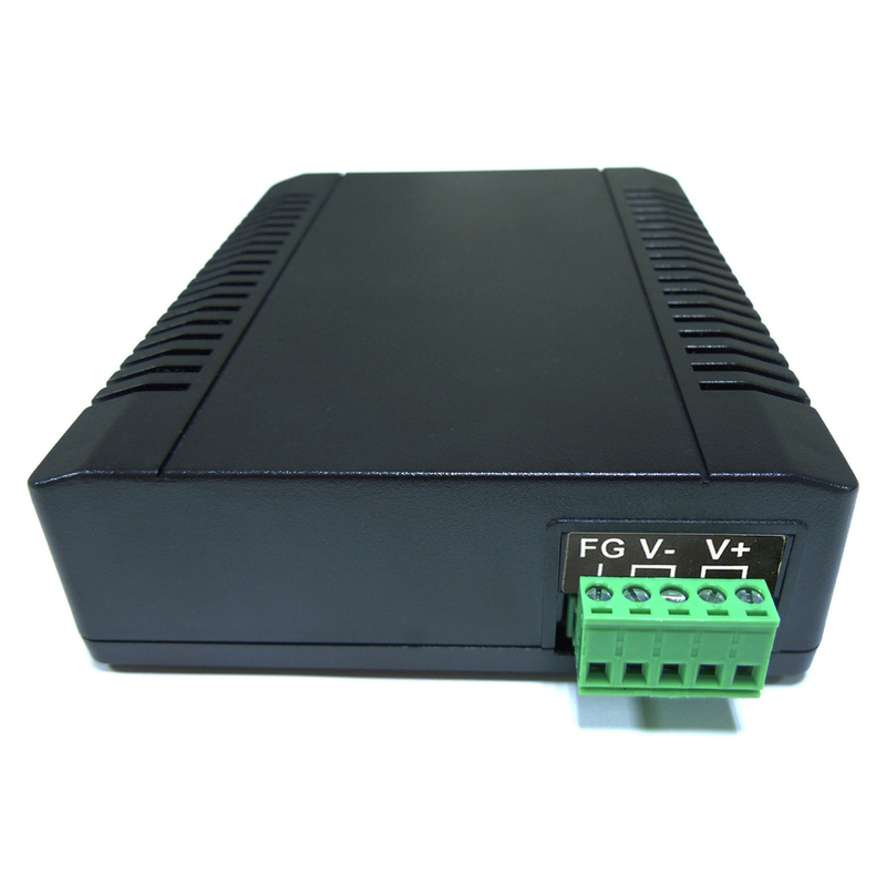 56V/112W Ultra High-power Gigabit PoE Injector with 48V DC Input, -40C ...